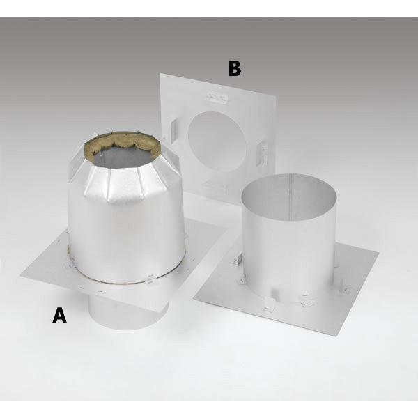 6" Secure Temp Firestop Plate, 12" x 14", Galvalume_67671 ...