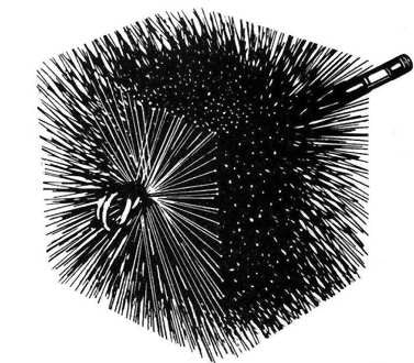 12" Square Wire Brush_16512 – WoodHeatStoves.com