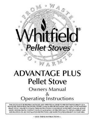 Whitfield Advantage Plus WP7 User Manual - Pellet_wp7ual ...